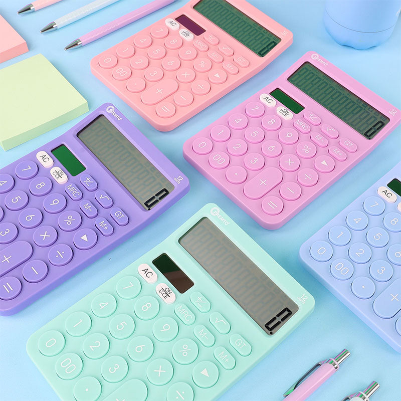 Calculators For Your Home Office in 5 Pastel Shades – Stationery Shop