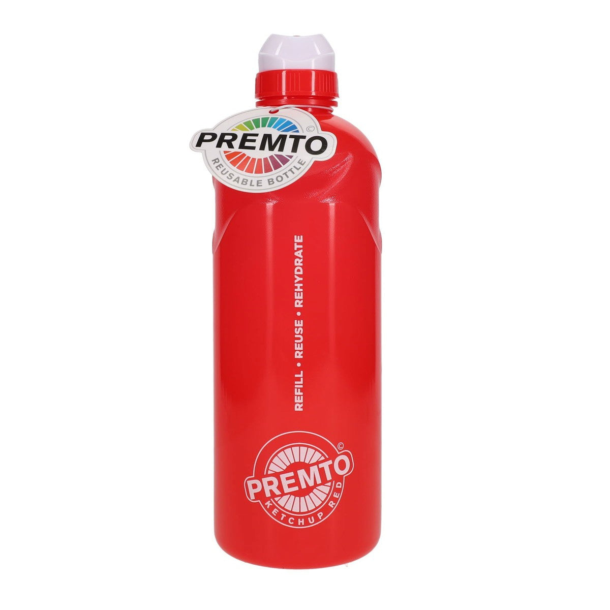 Premto 1 Litre Stealth Bottle - Ketchup Red – Stationery Shop