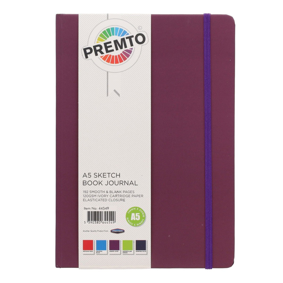 Premto A5 Journal & Sketch Book - 192 Pages - Grape Juice | Buy Online ...