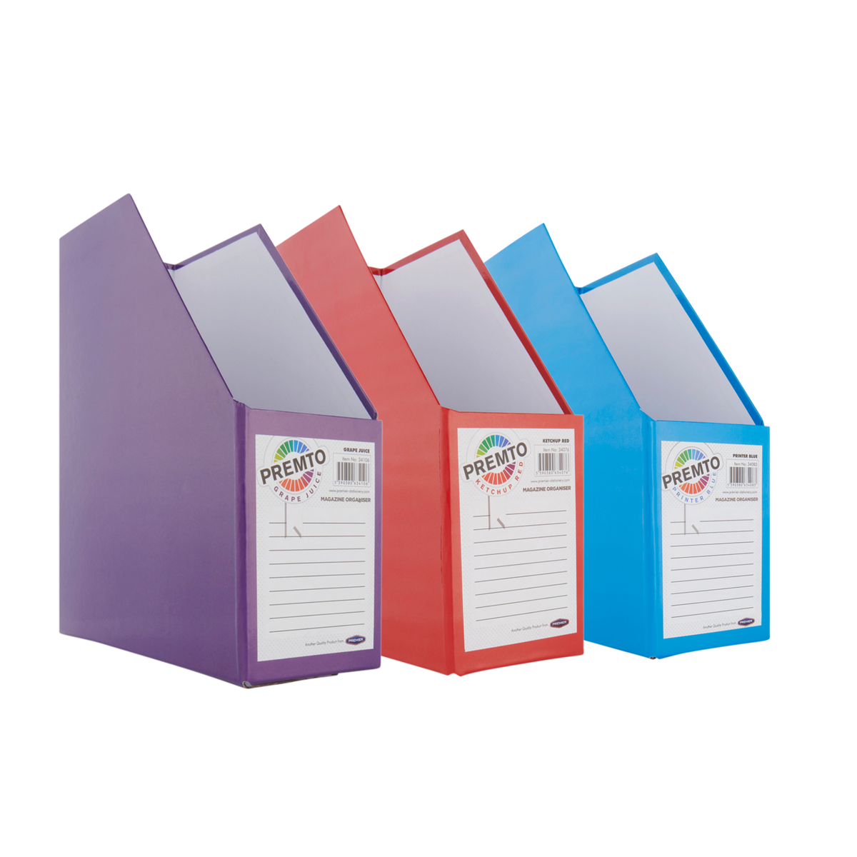 Premto Multipack | Heavy Duty Magazine Organiser - Pack of 3 | Buy ...