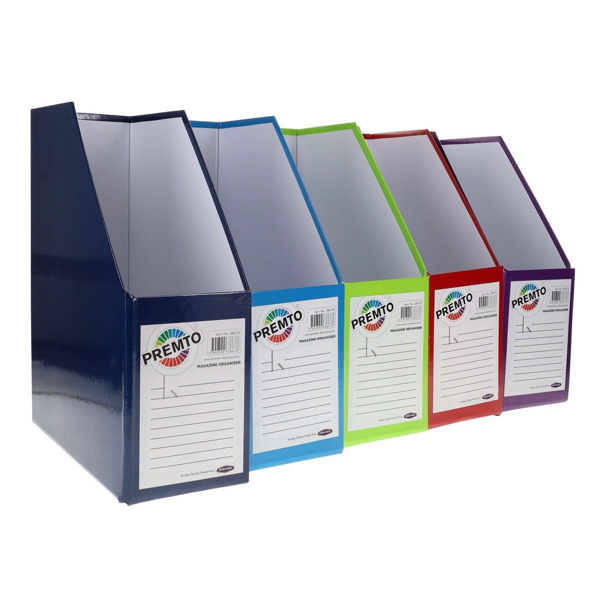 Premto Multipack | Magazine Organisers - Made of Heavy Duty Cardboard ...