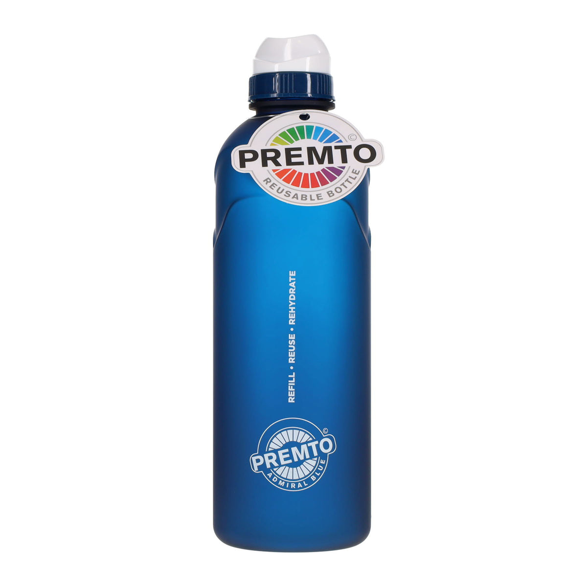 Premto 750ml Stealth Soft Touch Bottle - Admiral Blue – Stationery Shop