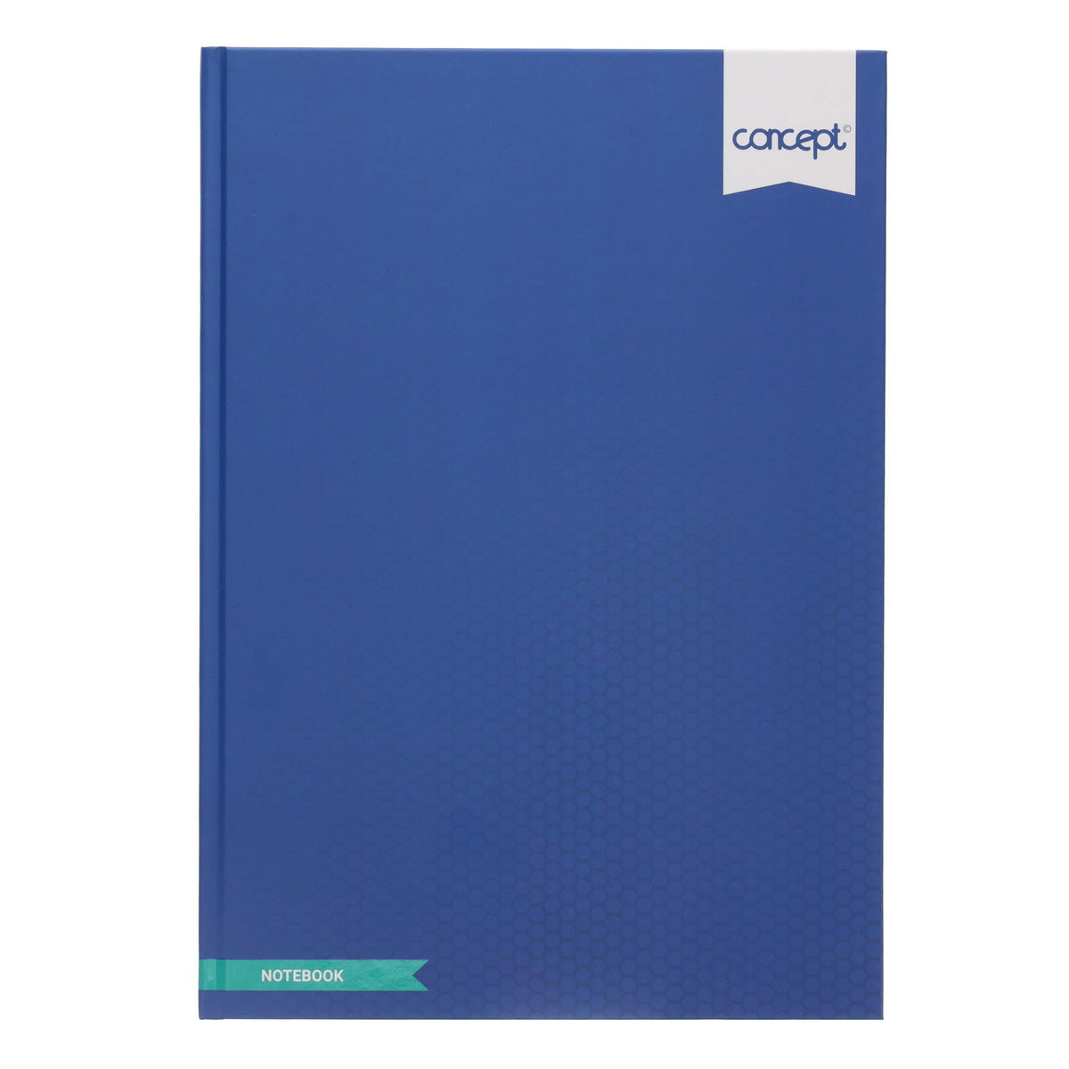 Concept A4 Hardcover Notebook - 160 Pages - Blue – Stationery Shop