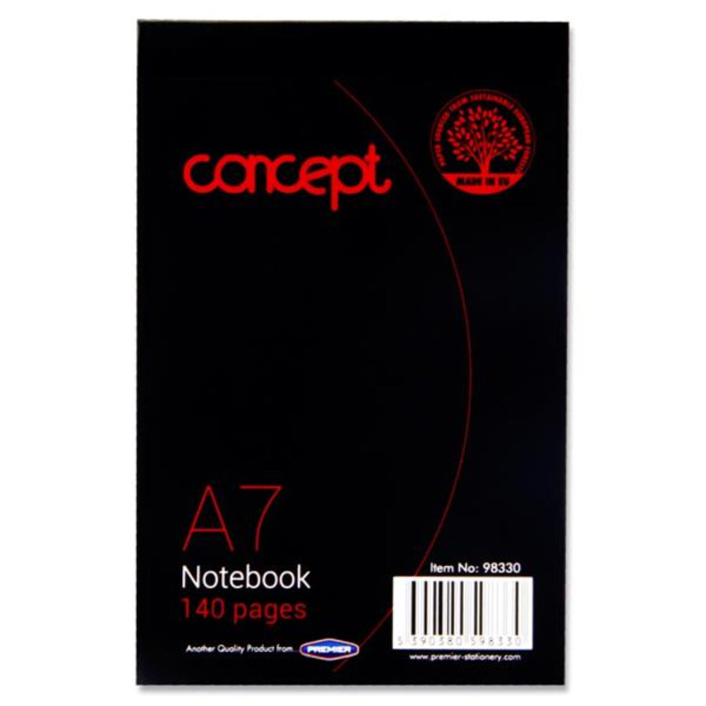 Concept A7 Notebook - 140 Pages | Buy Online at Stationery Shop