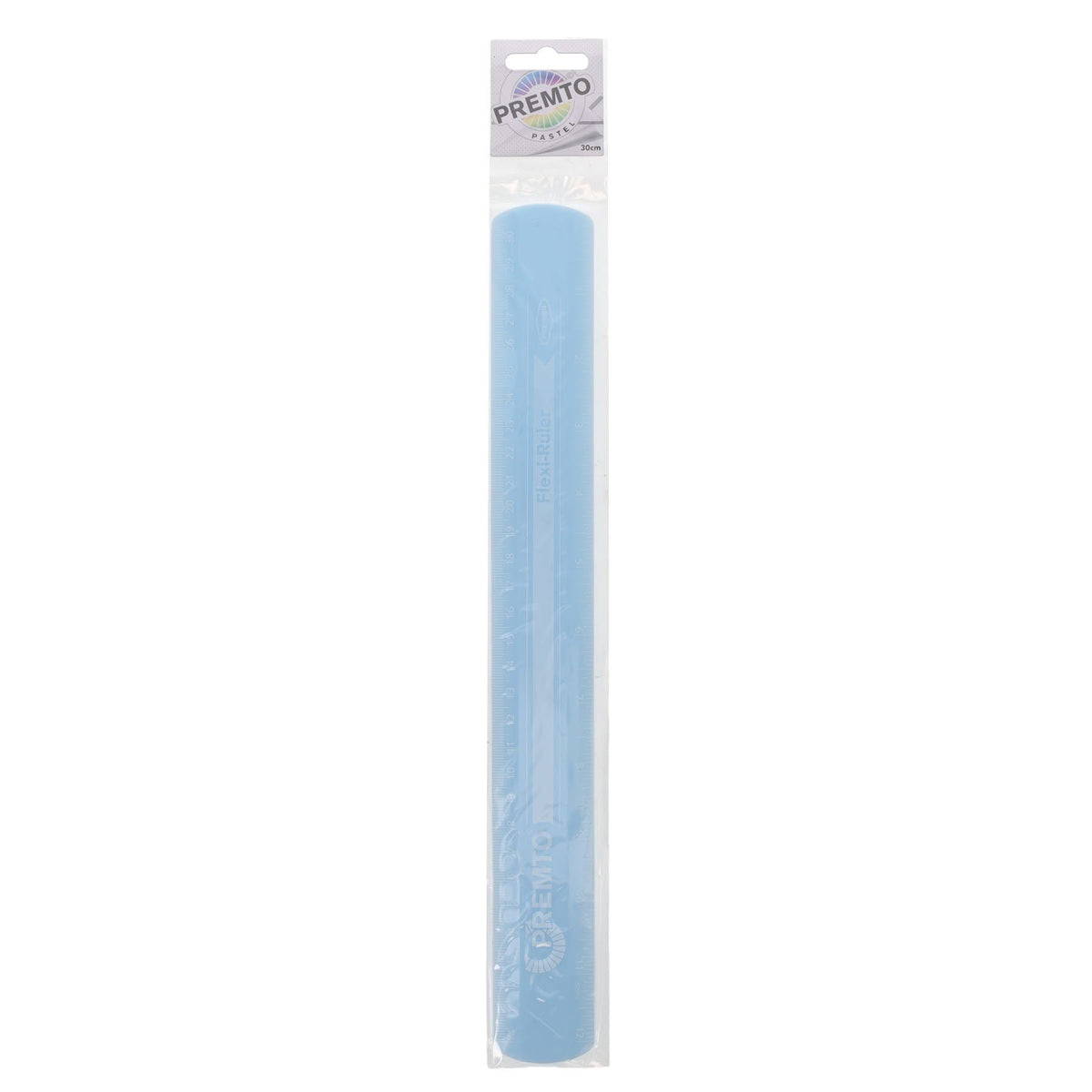 Premto Pastel Flexi Ruler - 30cm - Cornflower Blue – Stationery Shop