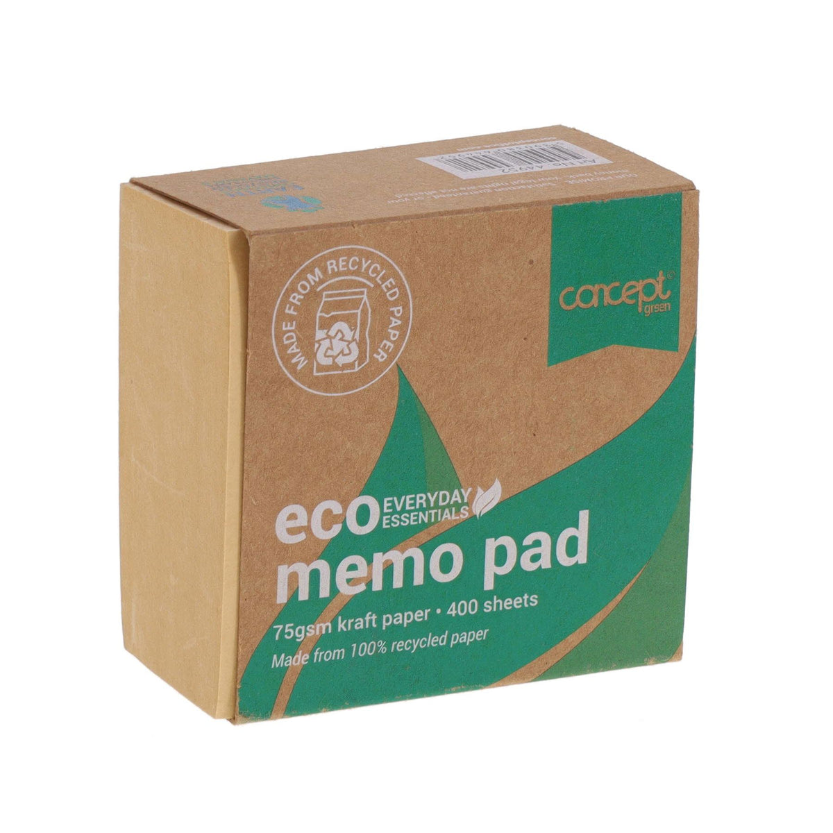 Concept Green Memo Pad - 400 Sheets – Stationery Shop