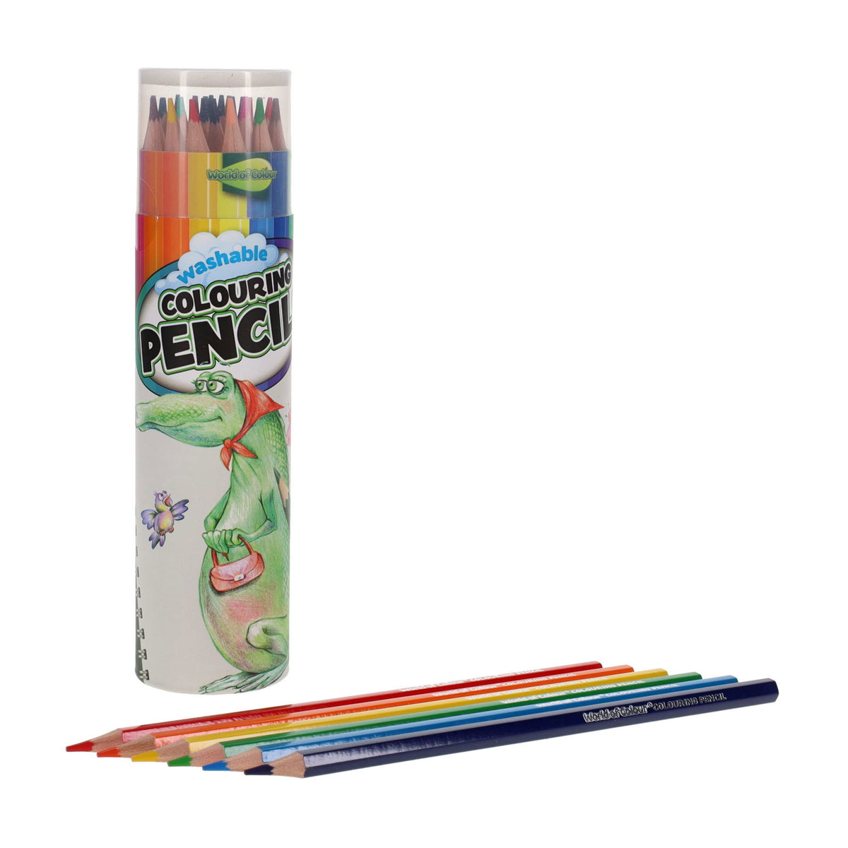 World of Colour Washable Colouring Pencils - Tub of 24 – Stationery Shop