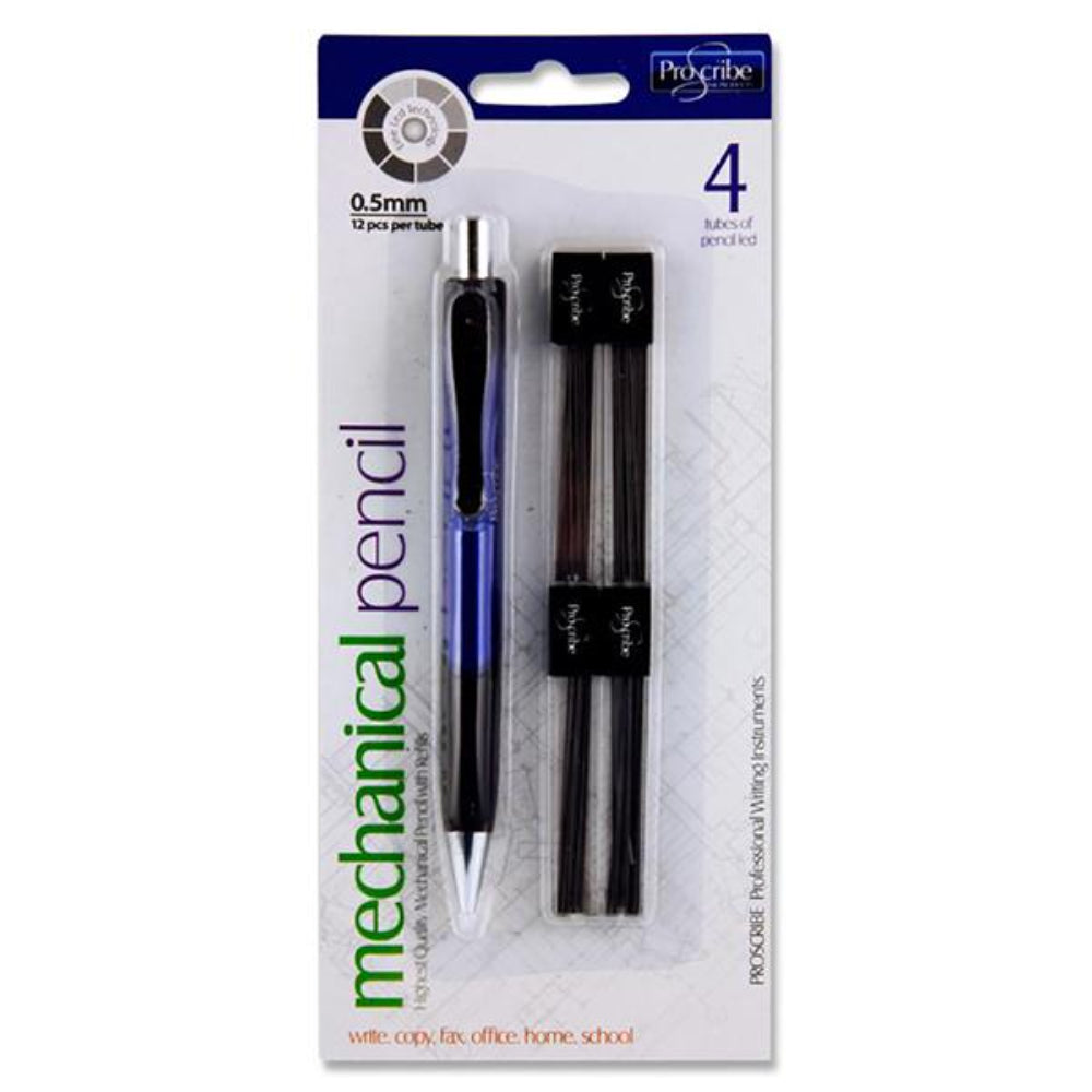 Pro:Scribe 0.5 Mechanical Pencil with 4 Tubes Pencil Lead | Buy Online ...