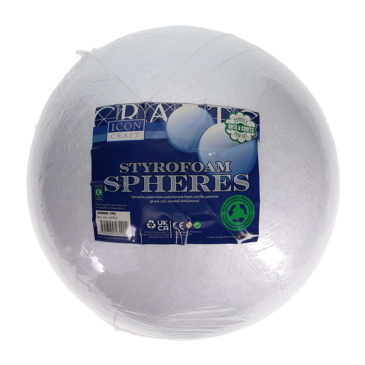 Icon Styrofoam Sphere - 250mm | Buy Online at Stationery Shop