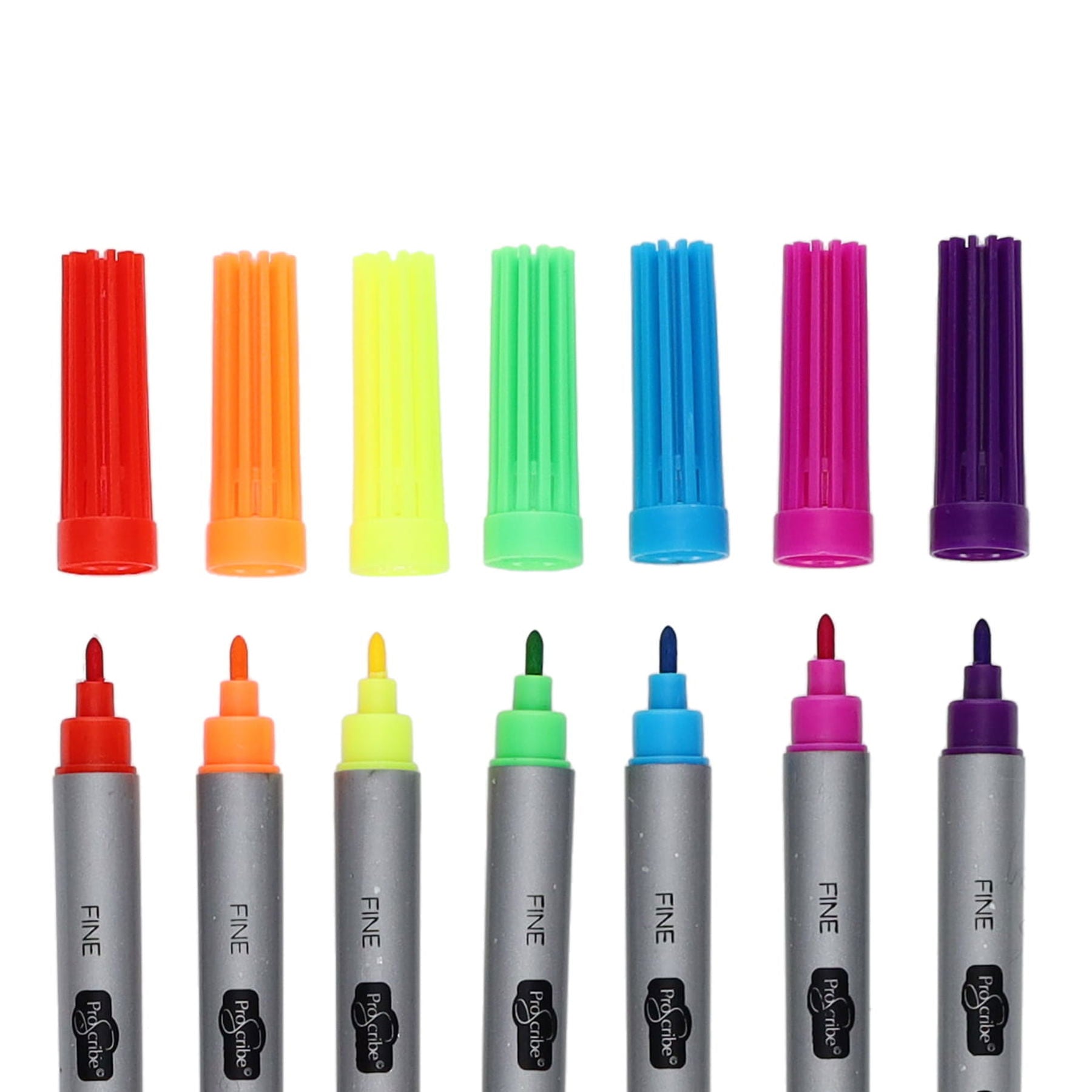 Pro Scribe Double Sided Thick Thin Markers Pack of 12 Buy Online at Stationery Shop