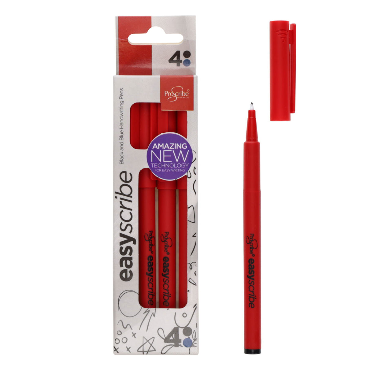 Pro:Scribe Easyscribe Handwriting Pens - Pack of 4 | Buy Online at ...