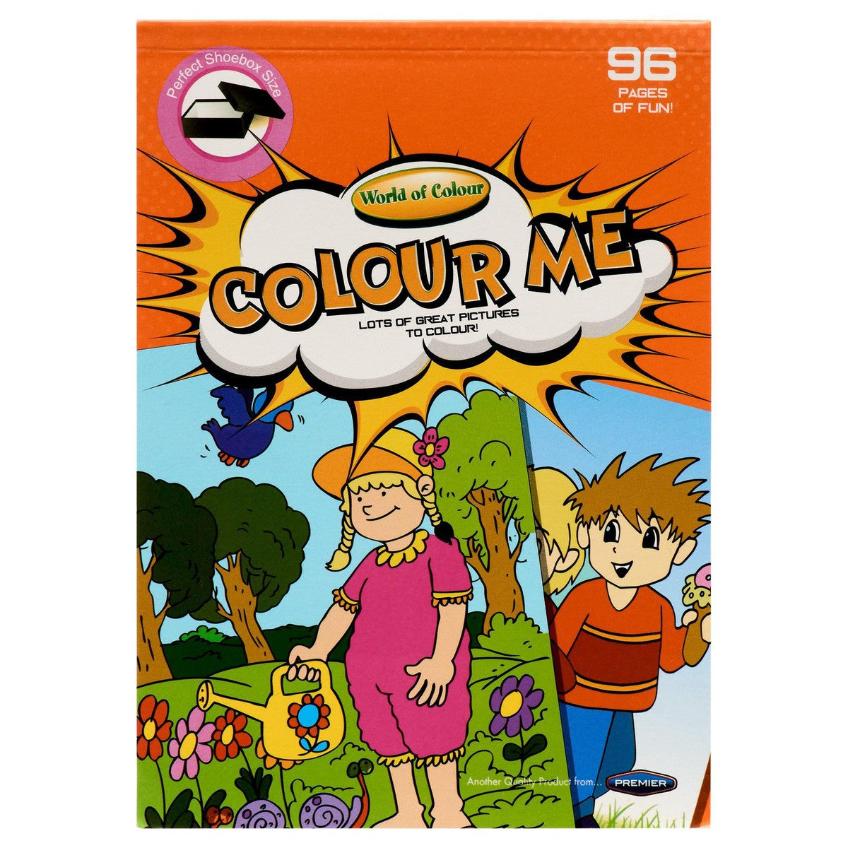 World of Colour A5 Perforated My Little Colouring Book - 96 Pages ...